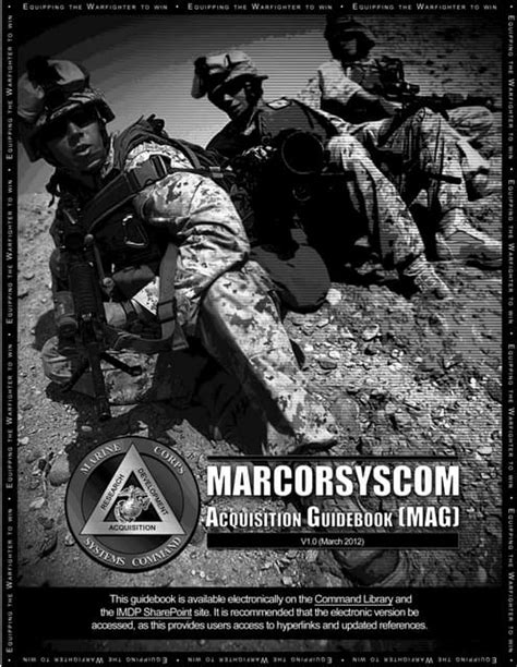 Marine Corps Systems Command Acquisition Guidebook 2012 Pdf