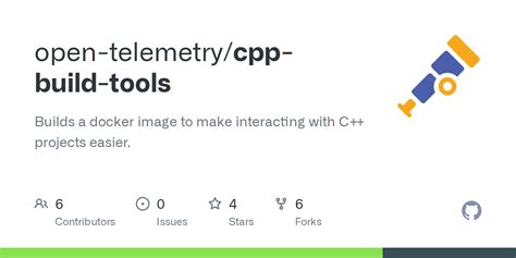 Github Open Telemetrycpp Build Tools Builds A Docker Image To Make Interacting With C