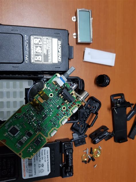 Disassembly Of Baofeng UV 5R