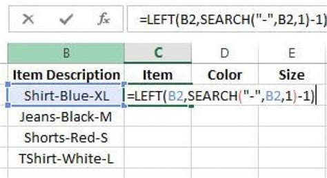 excel formulas unleashed split text in excel excel excelfunctions exceltips learning