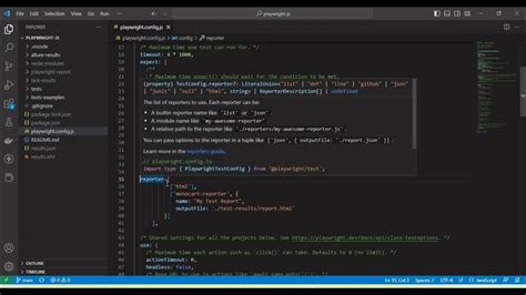 Tutorials 13 Walkthrough Playwright Configuration Playwright Java Script Youtube
