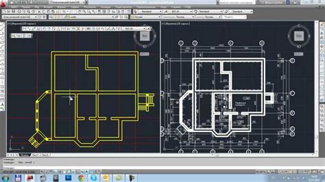 Чертежи домов Autocad 59 фото