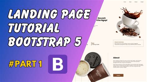 Tutorial Landing Page Sederhana Menggunakan Bootstrap 5 Part 1 Ngobar Kodingkeun Tutorial