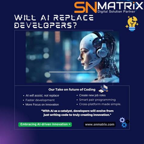 Aiindevelopment Futureofcoding Aianddevelopers Smartprogramming Snmatrix Software Pvt Ltd