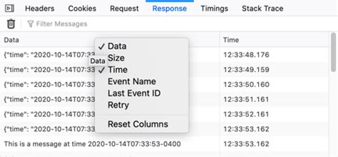 Inspecting Server Sent Events — Firefox Source Docs Documentation