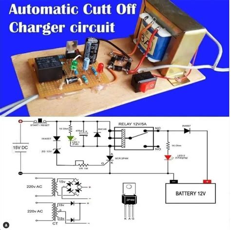 Automatic Cutt Off Charger Circuit Learn More Gmf8p28y Mindy Hu