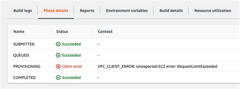 Update Codebuild Event To Include Clienterror As A Phasestatus Type