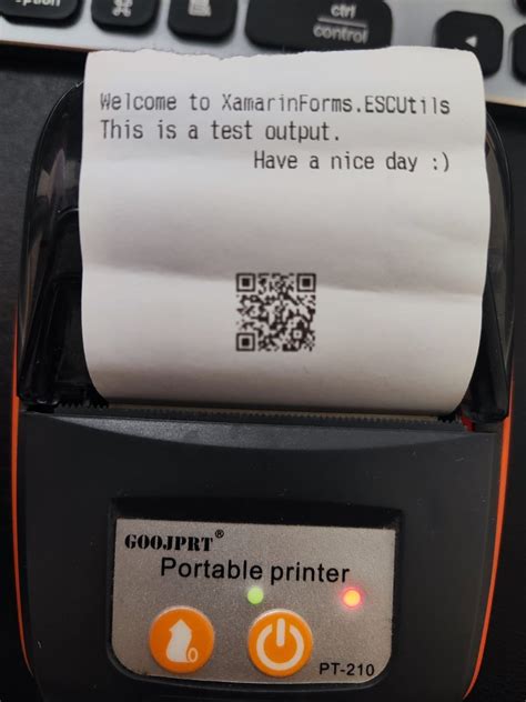 Github Bestekarxxamarinbluetoothescprint Print Paper From Esc