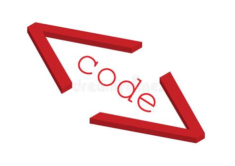 Source Code Management Isometric Icon Vector Illustration Stock