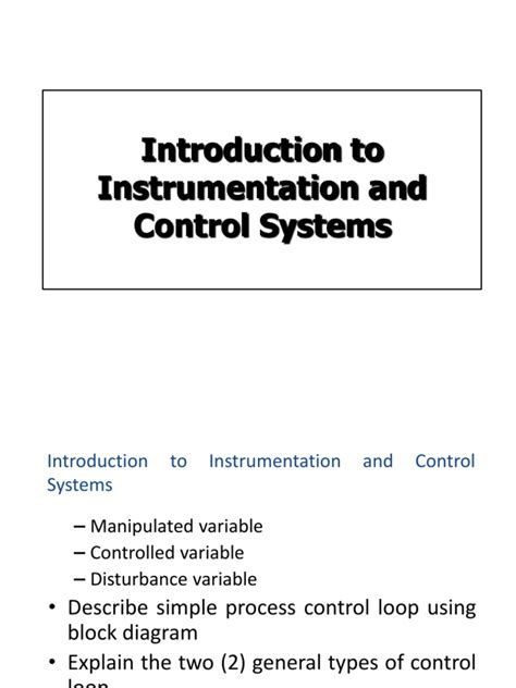 1 Process Control Pdf Control Theory Process Control
