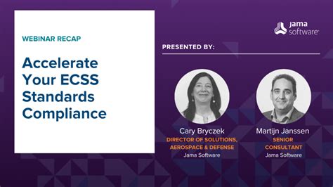 Accelerate Your Ecss Standards Compliance Jama Software