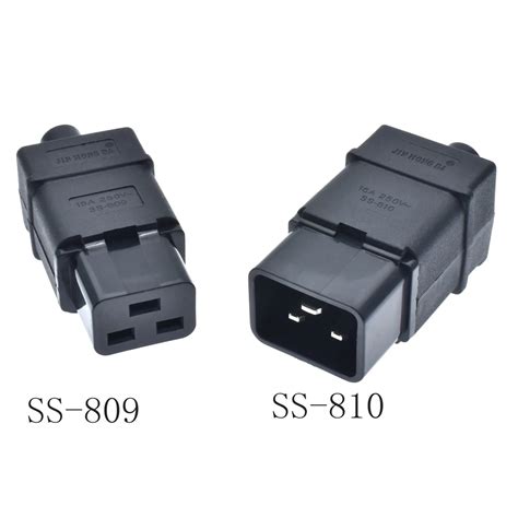 Pduups Socket Standard Iec320 C19 C20 16a 250v Ac Electrical Power