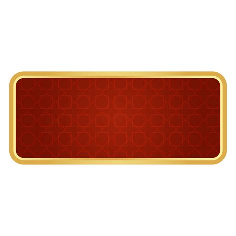 Quote Text Box Origami Label Banner Red Color PNG
