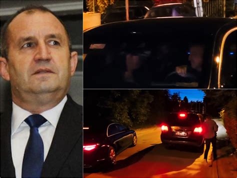 ГОРЕЩО В ПИК Tv Срам и позор Вижте как Радев бяга като мафиот от