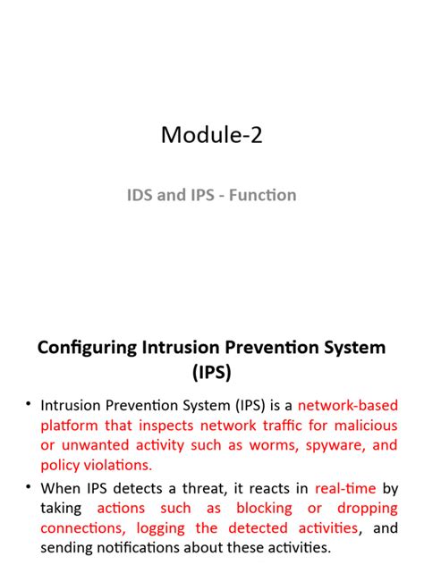 11 Module 2 Different Types Of Information Security Devices Functions Technical
