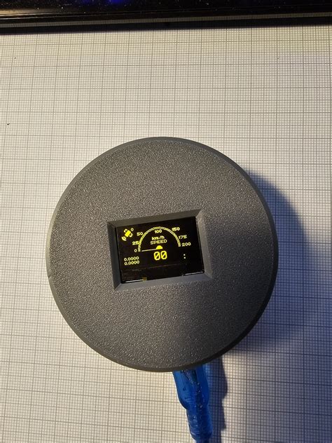 Arduino Gps 车速表带模拟仪表外壳 来自 Oldbug62 Makerworld