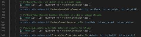 integrating yolov8 segmentation with c and c dll using cuda and