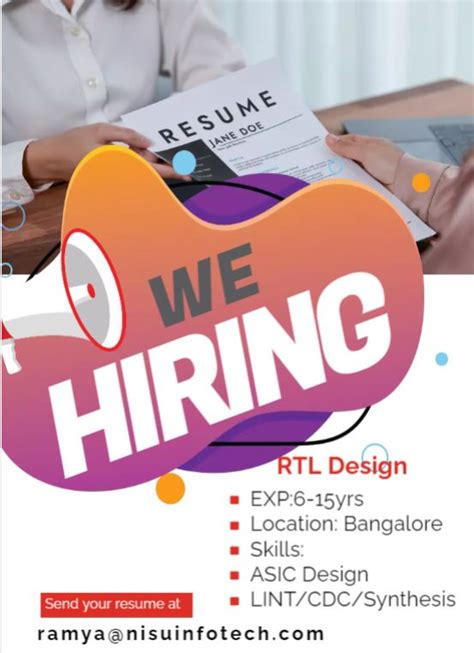 Ramya Suseendran On Linkedin Rtldesign Engineers Bangalore