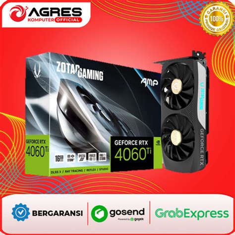Promo Zotac Gaming Geforce Rtx 4060 Ti 16gb Amp Gddr6 Cicil 0 3x
