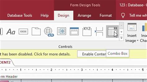 How To Create Combo Box In Ms Access Lesson 5 Side Lo Sameya Combo