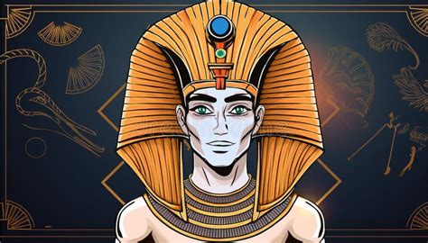 Egyptian Pharaoh Stock Illustration Illustration Of Screenshot 372775721