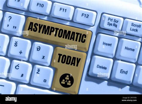 Handwriting Text Asymptomatic Business Overview A Condition Or A Person Producing Or Showing No