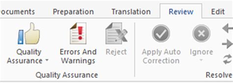 run qa in memoq translators portal