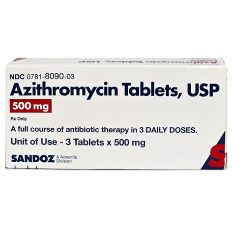 Azithromycin Effective Infection And Respiratory Care — Mountainside