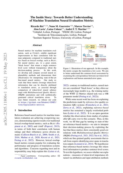 Pdf The Inside Story Towards Better Understanding Of Machine