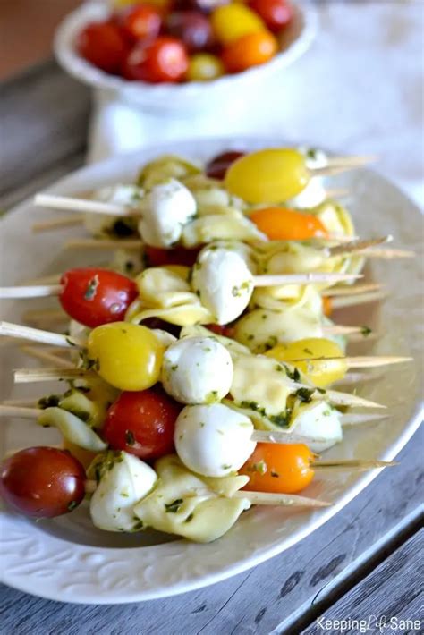How To Make Mini Tortellini Kabobs Keeping Life Sane