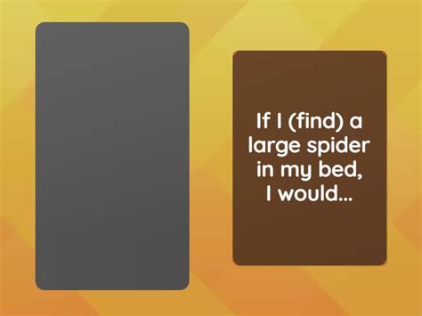 Second Conditional Speaking Speaking Cards