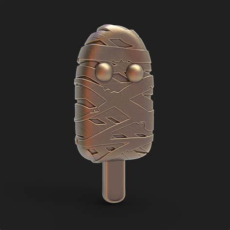 Stl File Mummy Ice Cream 👻 Obj・3d Printable Model To Download・cults