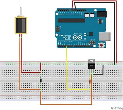 NodeMCU With V Solenoid And TIP Transistor Issue Motors Mechanics Power And CNC