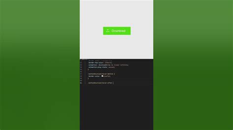 Download Button In Css😍programming Coding Css Htmlcss Shorts Trending Html Animation