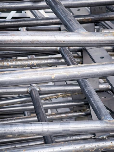 스틸 구조물 철제 구조물 파이프 구조물 안전난간대금속폴구조물발전기구조물파이프용접 구조물 용접 용접 뿌리산업 절단가공 네이버 블로그