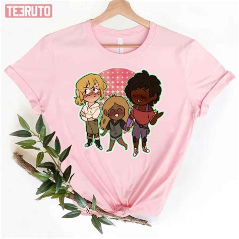 Grace Simon And Hazel Sticker Infinity Train Book 3 Unisex T Shirt Teeruto