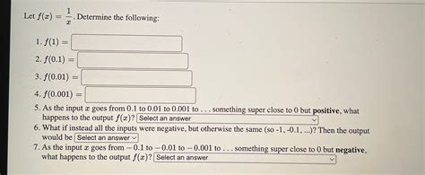 solved let f x 1x ﻿determine the