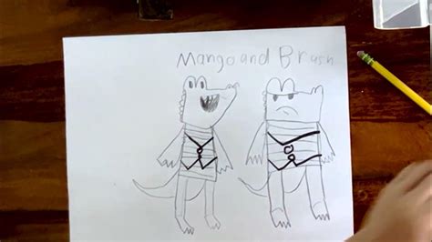 Lets Draw 1 Investigators Mango And Brash Remingtonfox917 Youtube