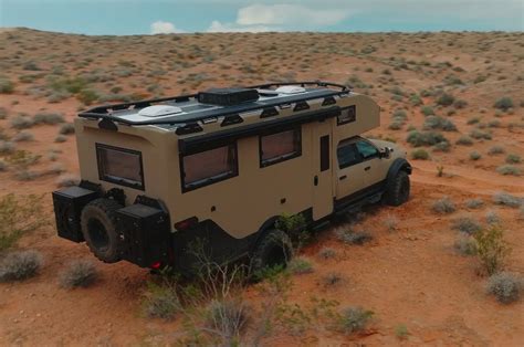 Off Grid Camping Will Not Be Ordinary Again With This Carbon Fiber And Kevlar Body Camper Truck