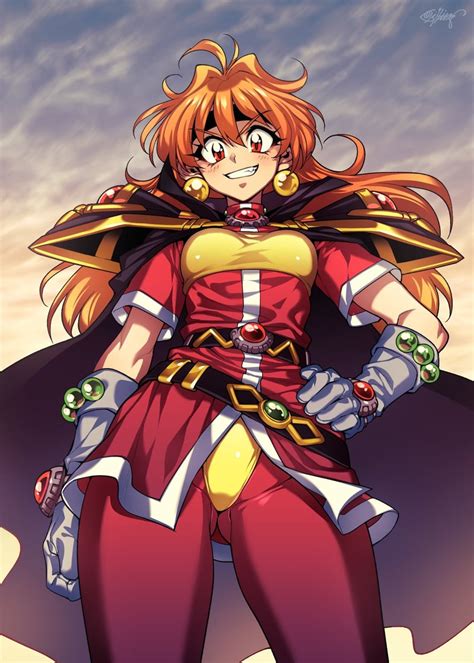 Lina Inverse Slayers Drawn By Fishine Danbooru