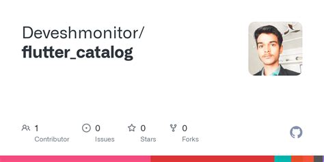 github deveshmonitor flutter catalog