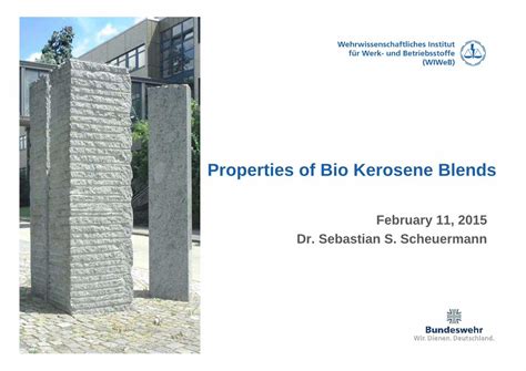Pdf 02 Properties Of Bio Kerosene Blends Schreibgeschützt