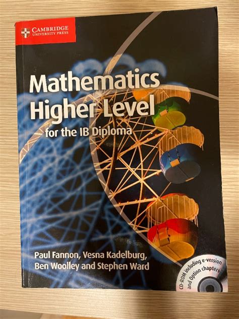 Mathematics Higher Level For The Ib Diploma Hobbies And Toys Books And Magazines Textbooks On