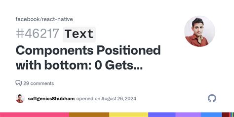 `text` Components Positioned With Bottom 0 Gets Hidden Behind Navigation Bar On Android Devices