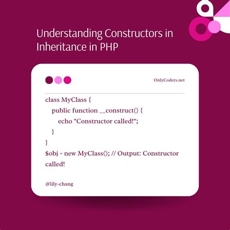 On Linkedin Understanding Constructors In Inheritance In Php Enhance Your Coding…