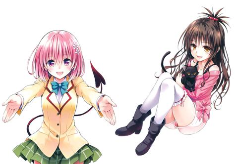 Yuuki Mikan And Momo Velia Deviluke To Love Ru And 1 More Drawn By