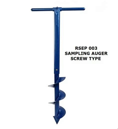 Blue Mild Steel Sampling Augers Screw Type Automation Grade Manual At Best Price In New Delhi