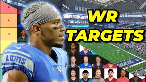 Fantasy Football WR Tiers, Flag Plants, and Fades FULL EPISODE (2023 ...