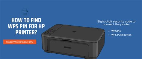 How To Find The WPS Pin On Hp Printer Fixingblog