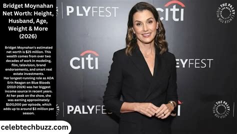 Bridget Moynahan Net Worth 2026 Height Husband Age Weight And More